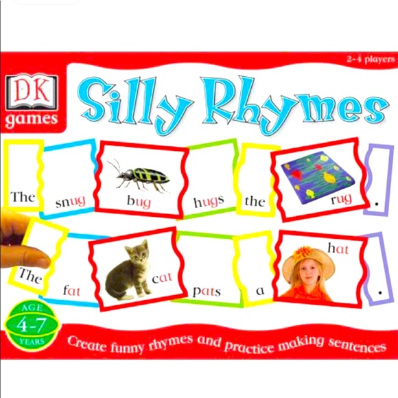 DK Games | Toys | Silly Rhymes Childrens Learning Game Like New Create ...